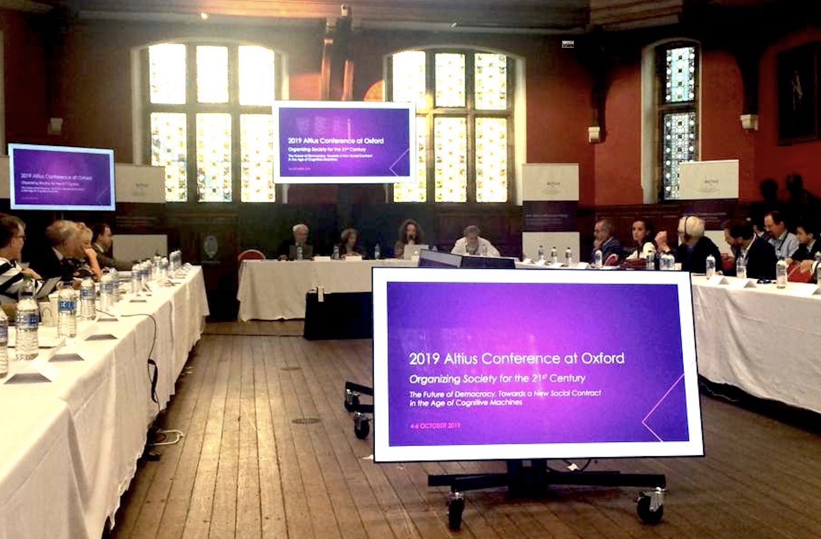 Laura Birkman & Esther Chavannes at the Altius Conference - HCSS